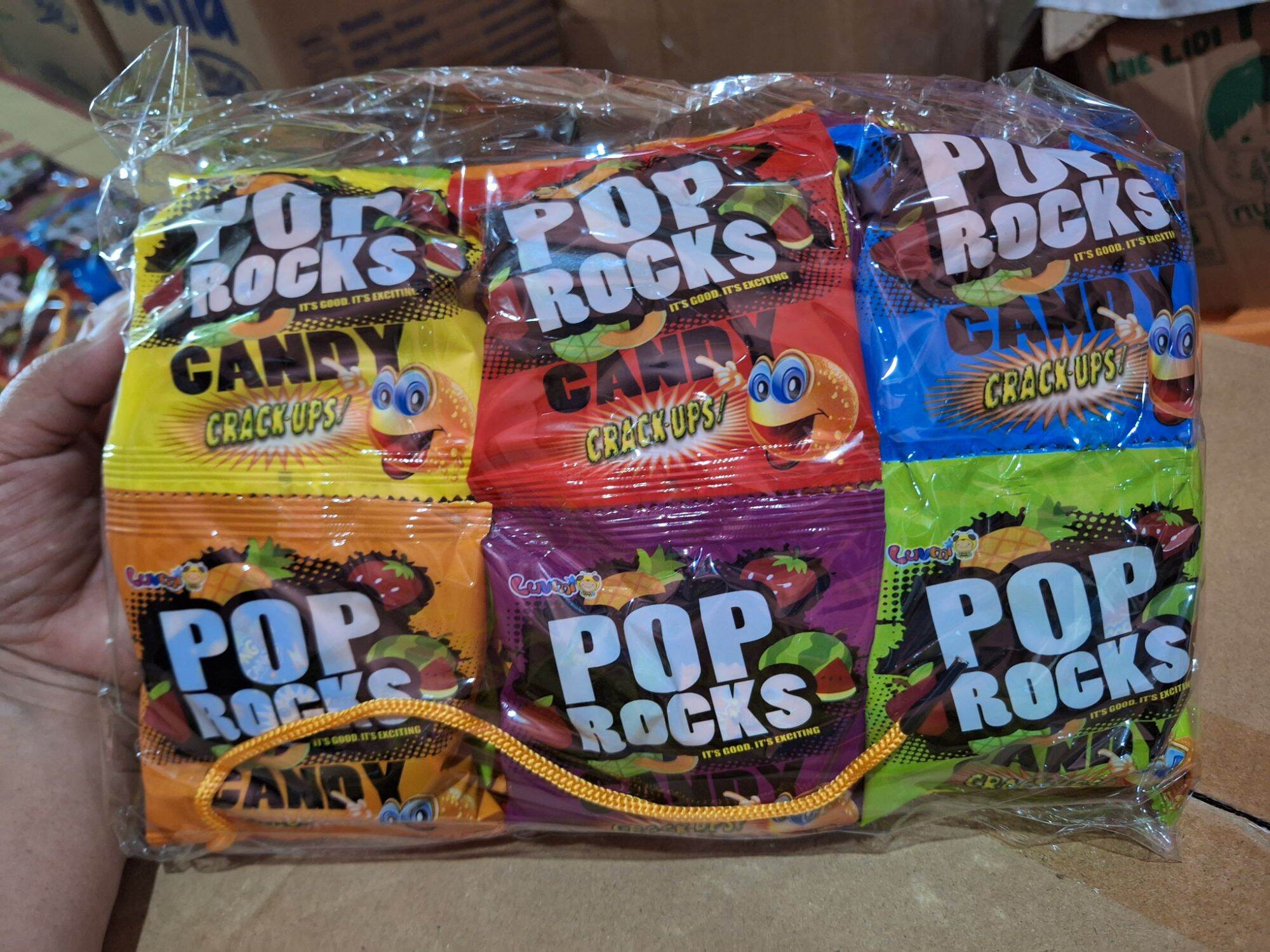 PERMEN BUNYI / POPPING CANDY / POP ROCKS / DANCING POP 1 BOX ISI 40 PC ...