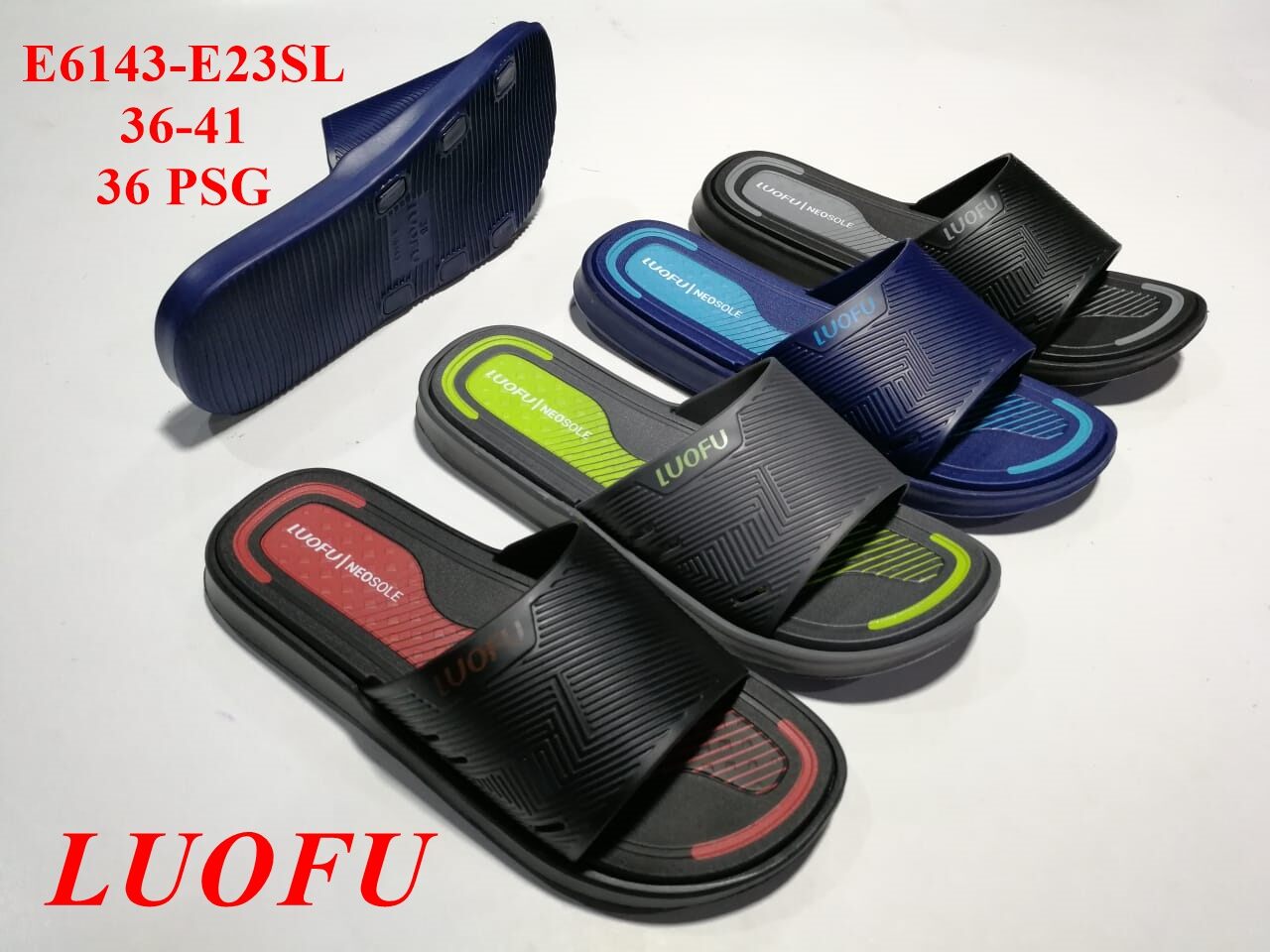 jelly sandal karet luofu import model baru/sendal luofu original ...
