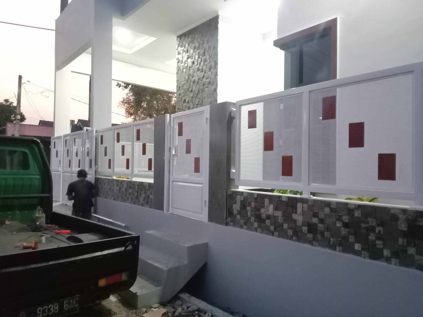 PINTU - PAGAR BESI - PLAT BOLONG - MINIMALIS | Lazada Indonesia