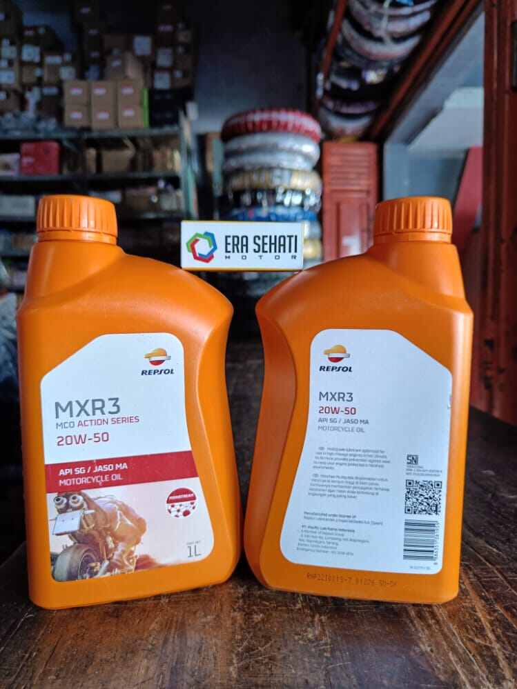 OLI REPSOL 1L 20W-50 ORIGINAL | Lazada Indonesia