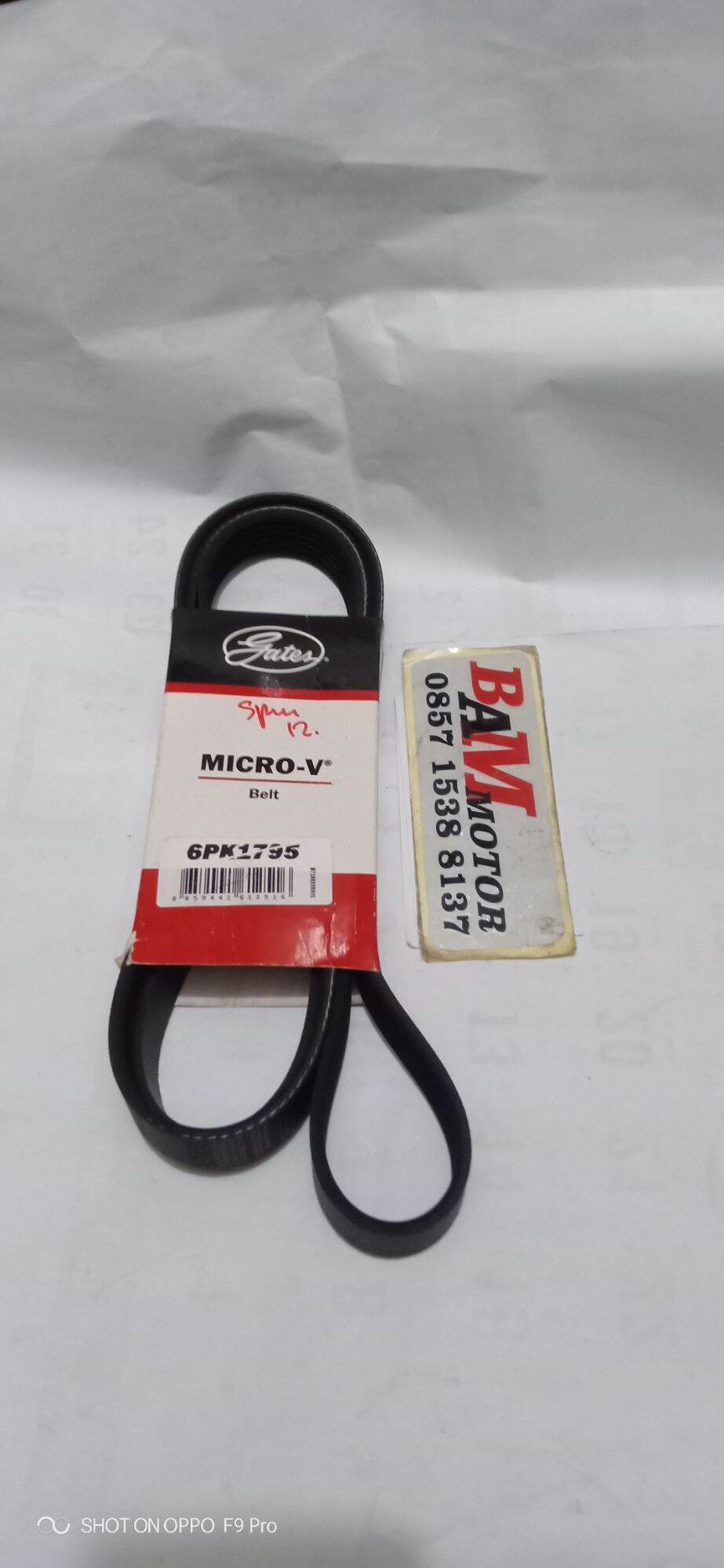 fanbelt v belt fan belt Chevrolet spin bensin 12 1200cc Aveo Sonic | Lazada Indonesia