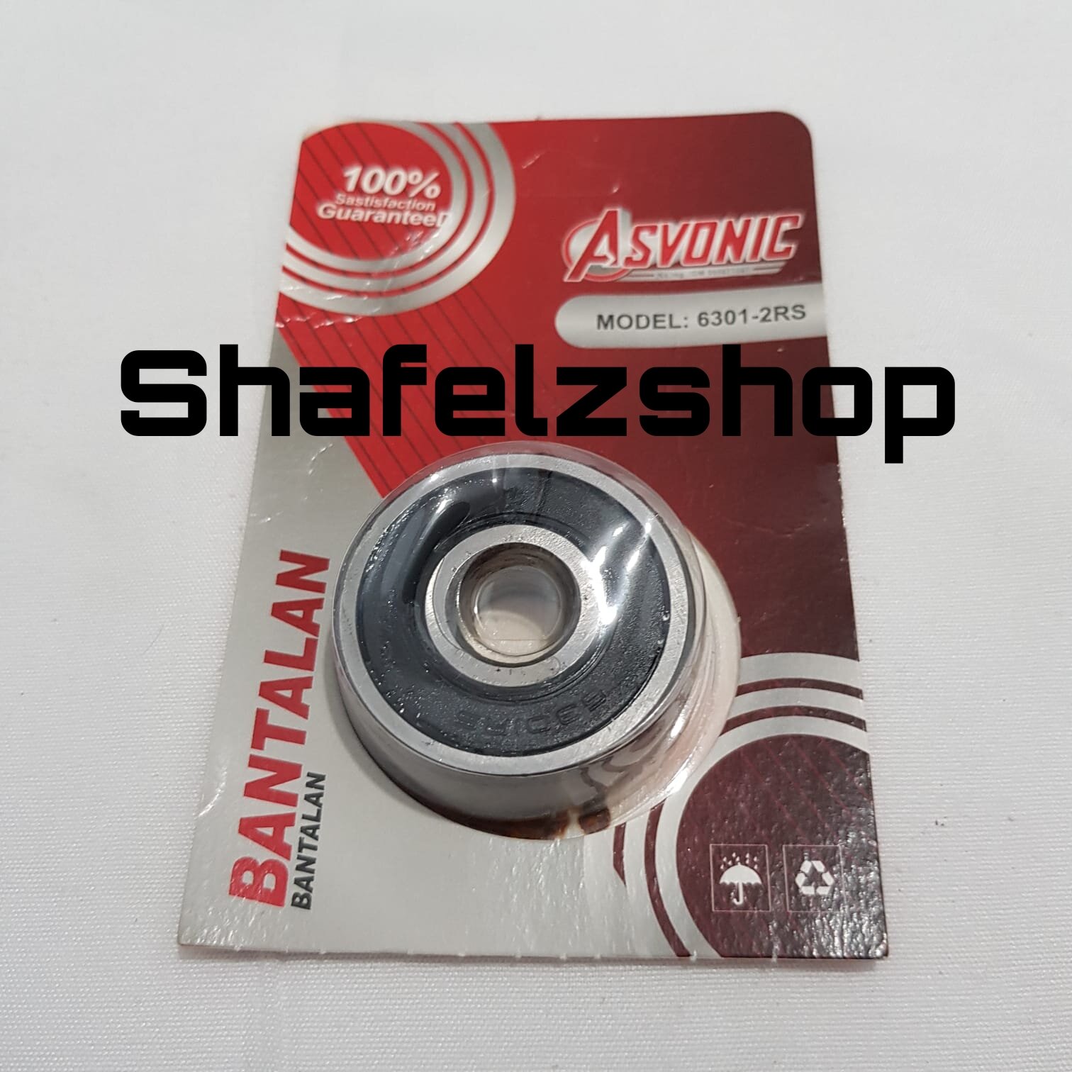 Bearing Bantalan Asvonic / Bearing 6301-2RS / Lahar 6301 2 RS / Bearing Lahar Bantalan 6301 2 RS ...