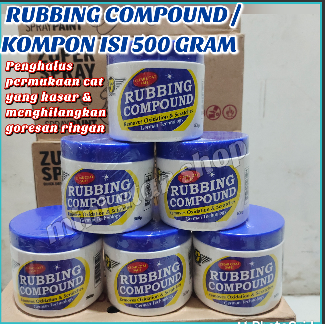 RUBBING COMPOUND / KOMPON REMOVER OXIDATION & SCRATCHES GERMAN ...