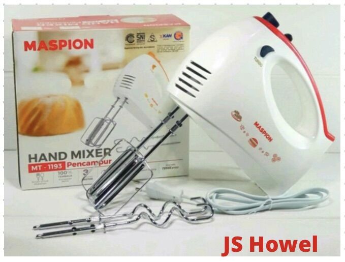 Hand Mixer / Mixer Tangan / Pengaduk Maspion MT-1193 | Lazada Indonesia