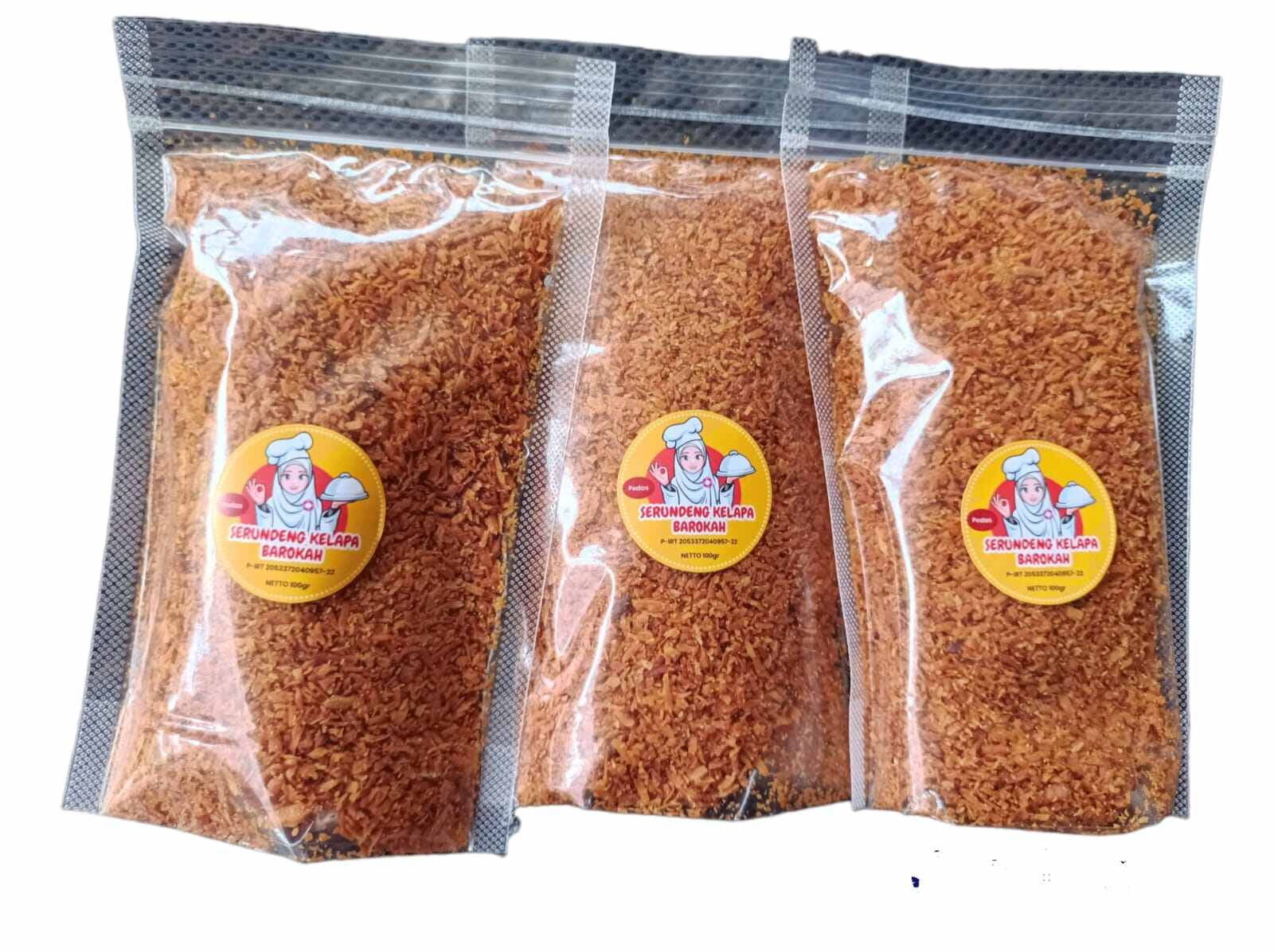 100 GRAM SERUNDENG KELAPA BAROKAH MANIS GURIH | Lazada Indonesia