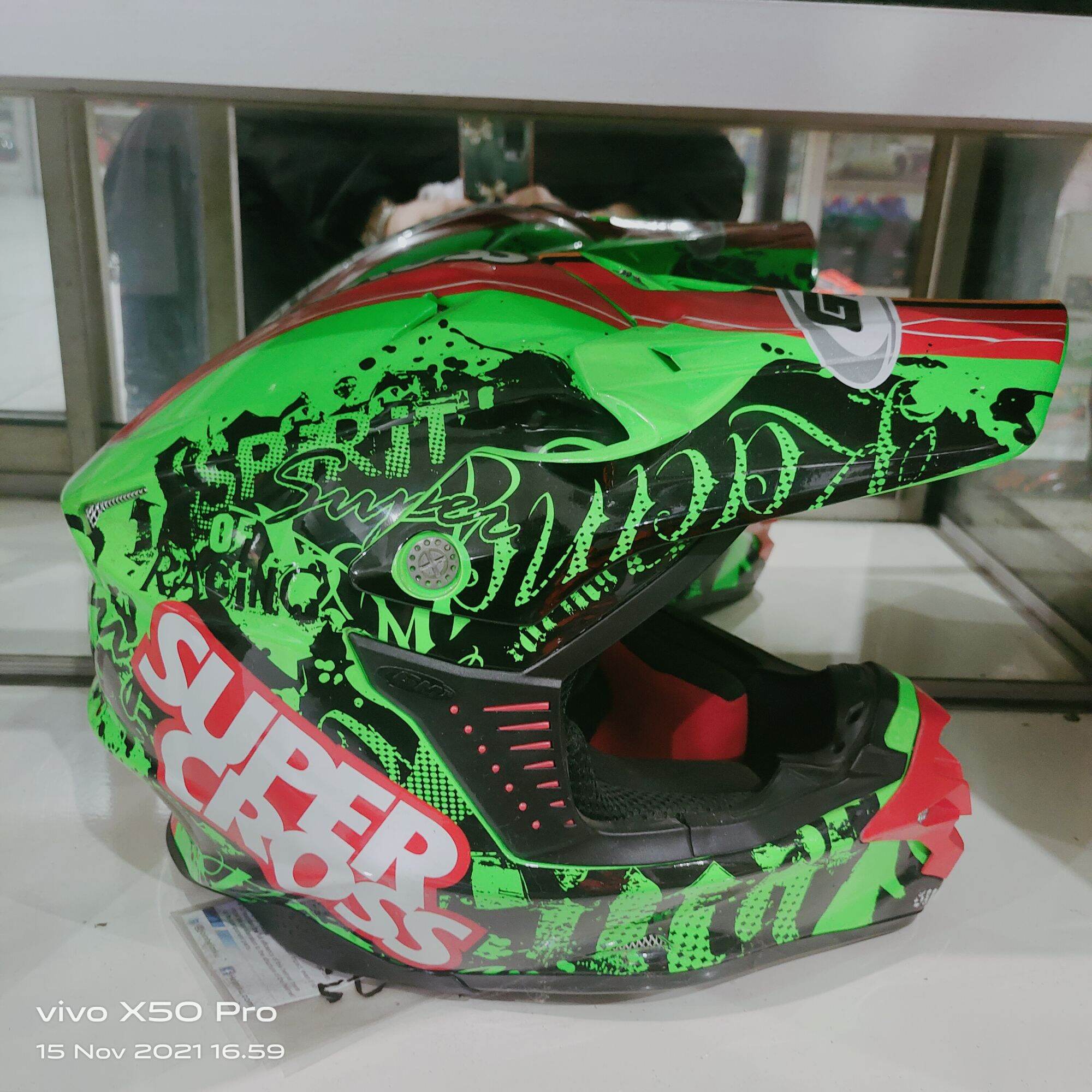 HELM GM CROSS,GM TRAIL HELM TRABAS ORIGINAL | Lazada Indonesia