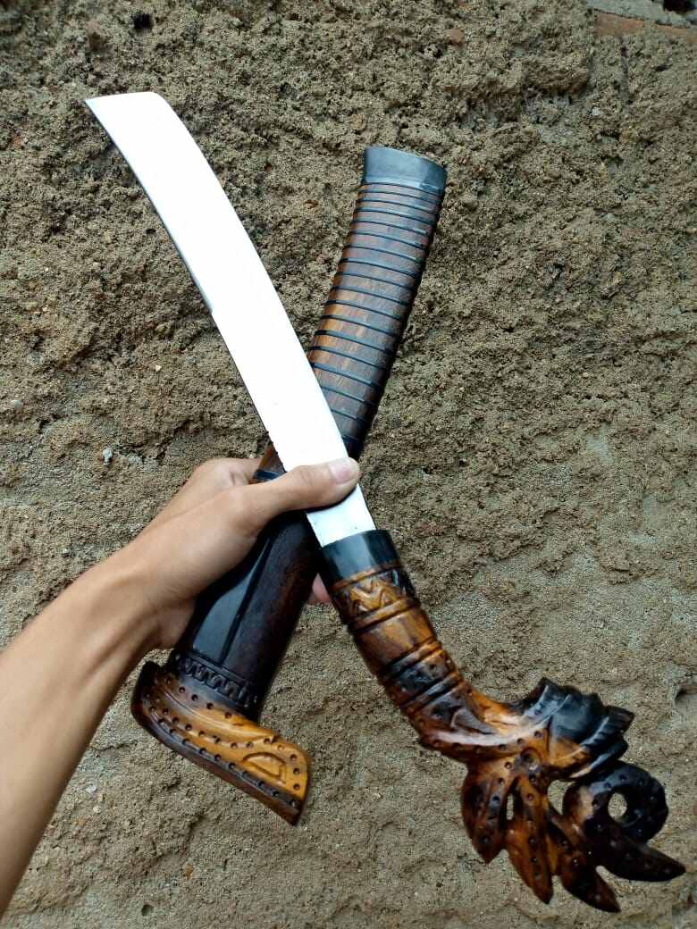 GOLOK KOPAK DAWING FULL KAYU JOHAR | Lazada Indonesia