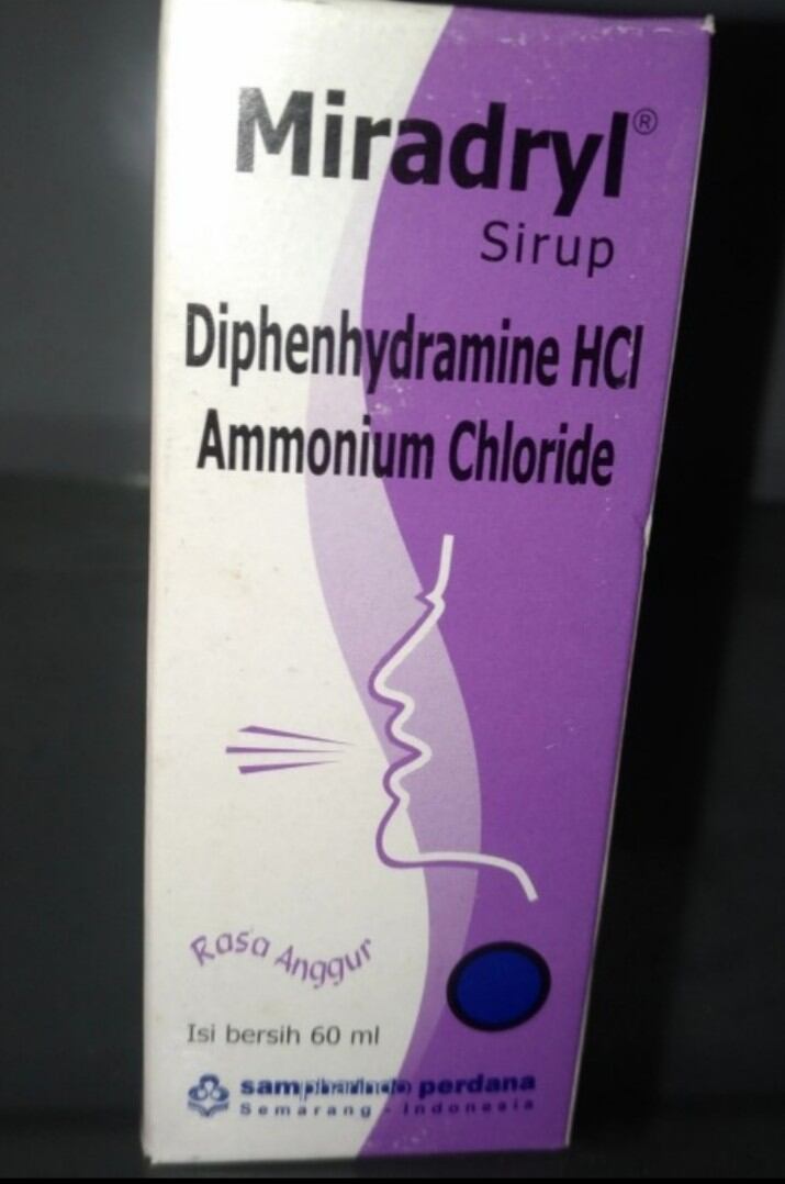 miradryl miradril cough sirup 60 ml obat batuk dewasa | Lazada Indonesia