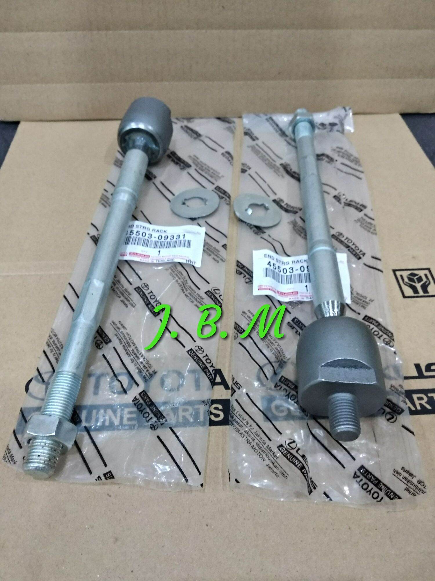 LONG TIE ROD RACK END TOYOTA INNOVA KEPALA BESAR ORIGINAL GARANSI ...