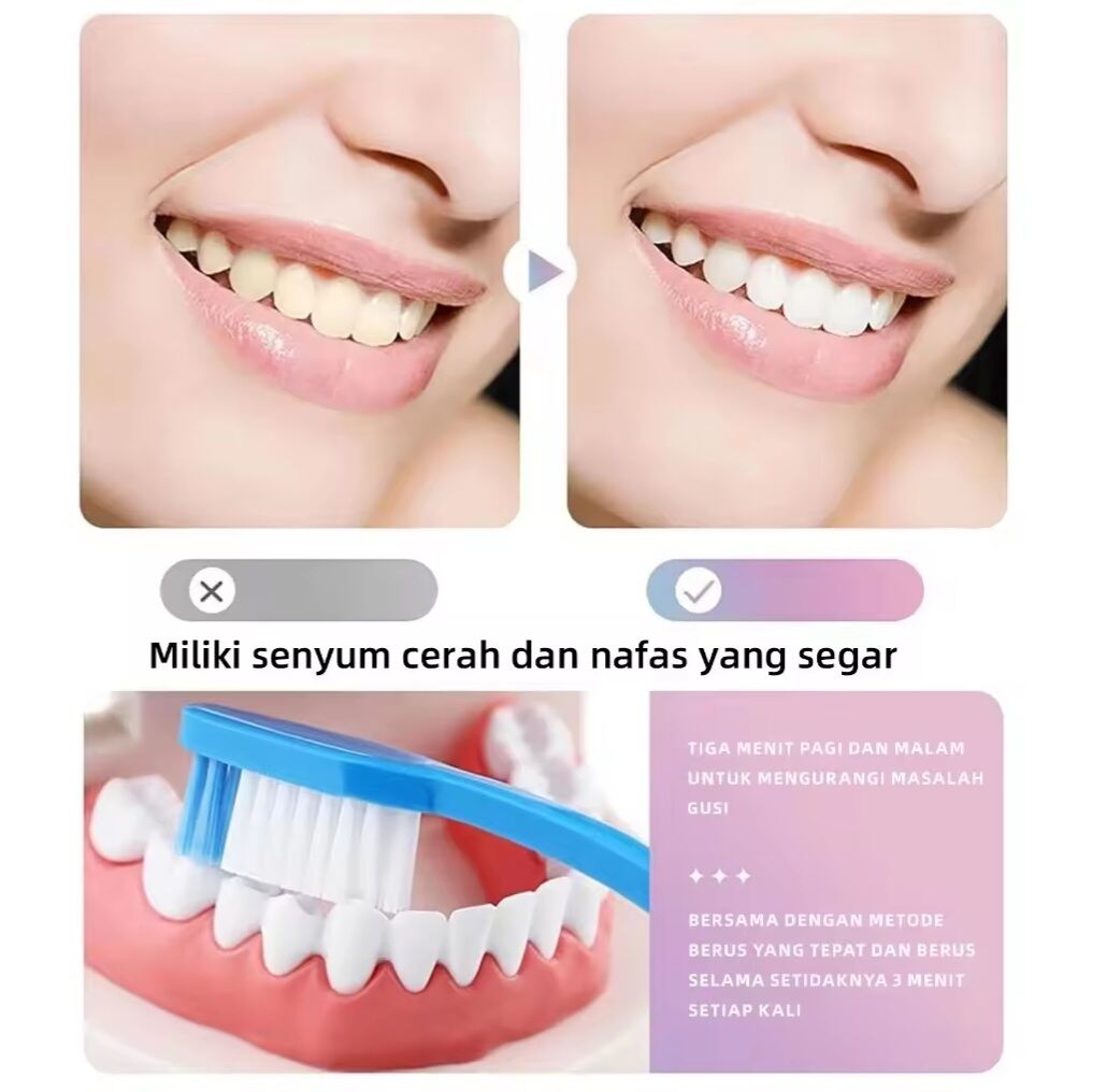 [FREE GIFT ISI 3PCS] SOPAMI SP7 PASTA GIGI PEMUTIH PROBIOTIK RASA NATURAL MINT 120g BPOM ...