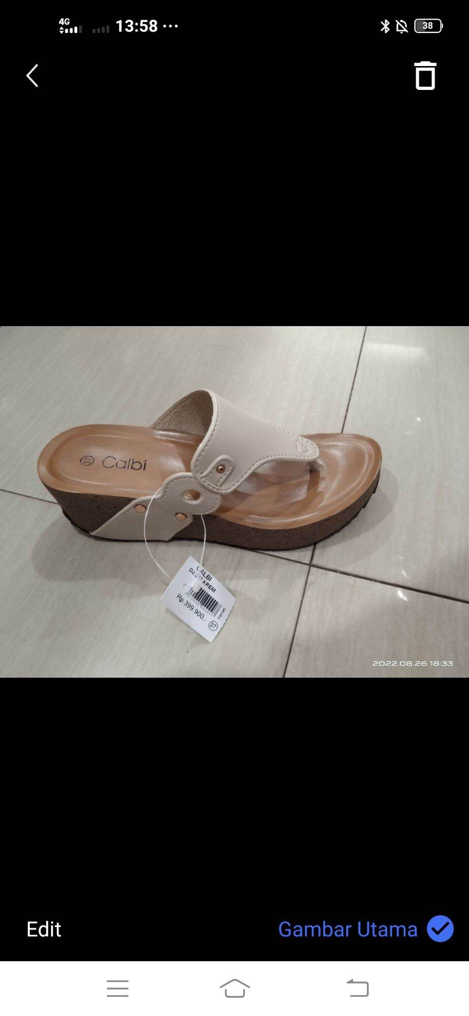 SANDAL CALBI TERBARU 2022 | Lazada Indonesia