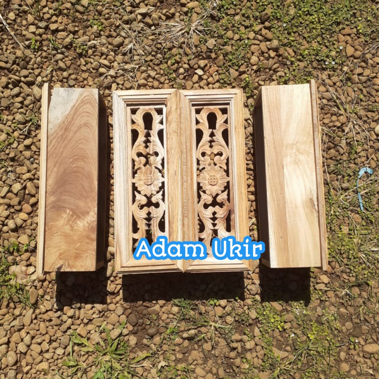 Loster Kayu Jati Matahari Ukuran Custom | Lazada Indonesia