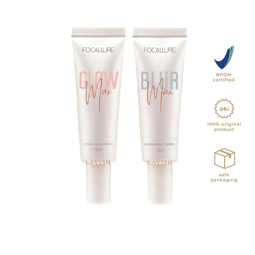 FOCALLURE blurmax / glowmax primer / base primer oil control | Lazada ...