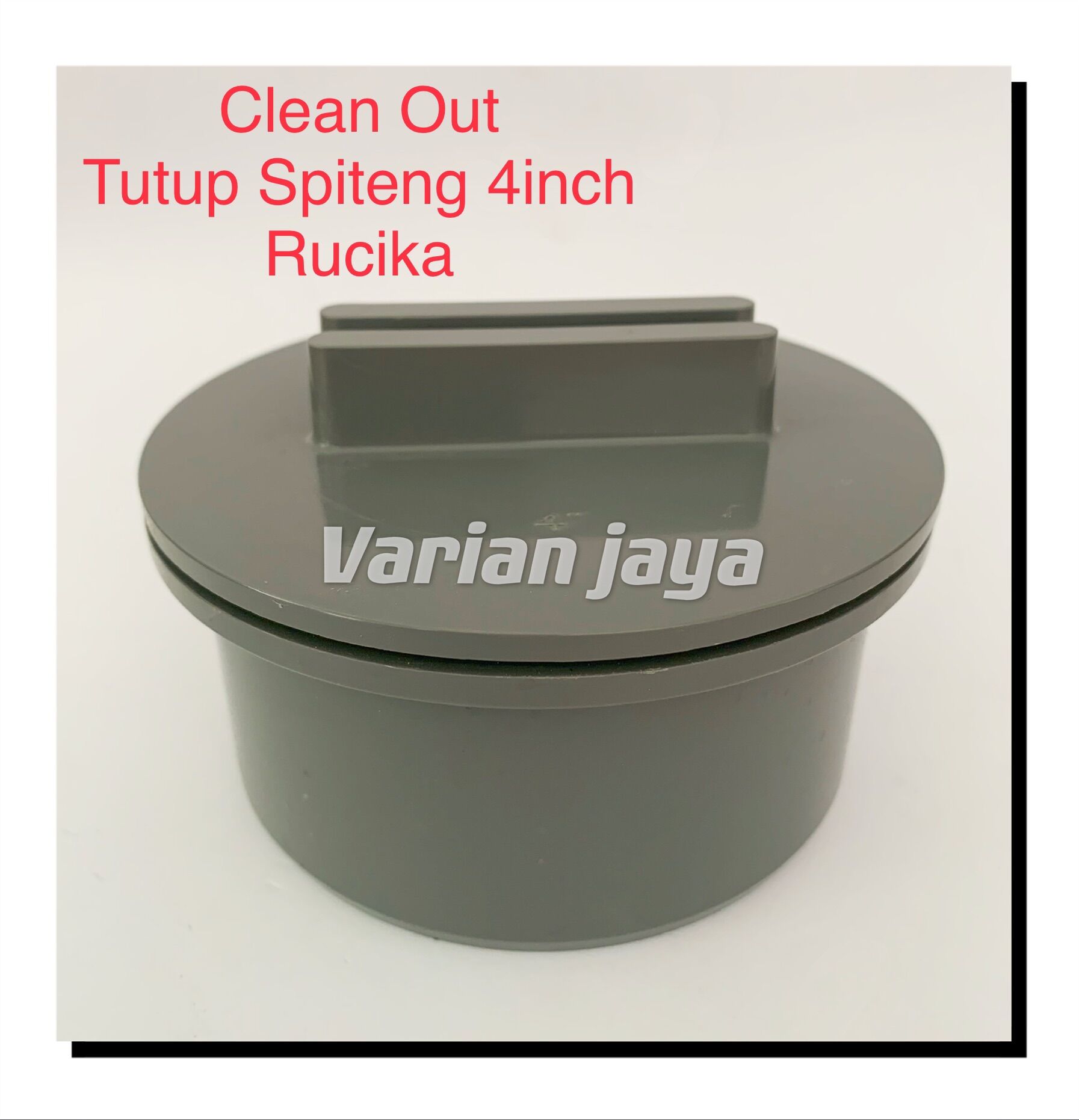Clean out Co 4 inch Tutup Spiteng Dop Drat Pipa Pralon | Lazada Indonesia