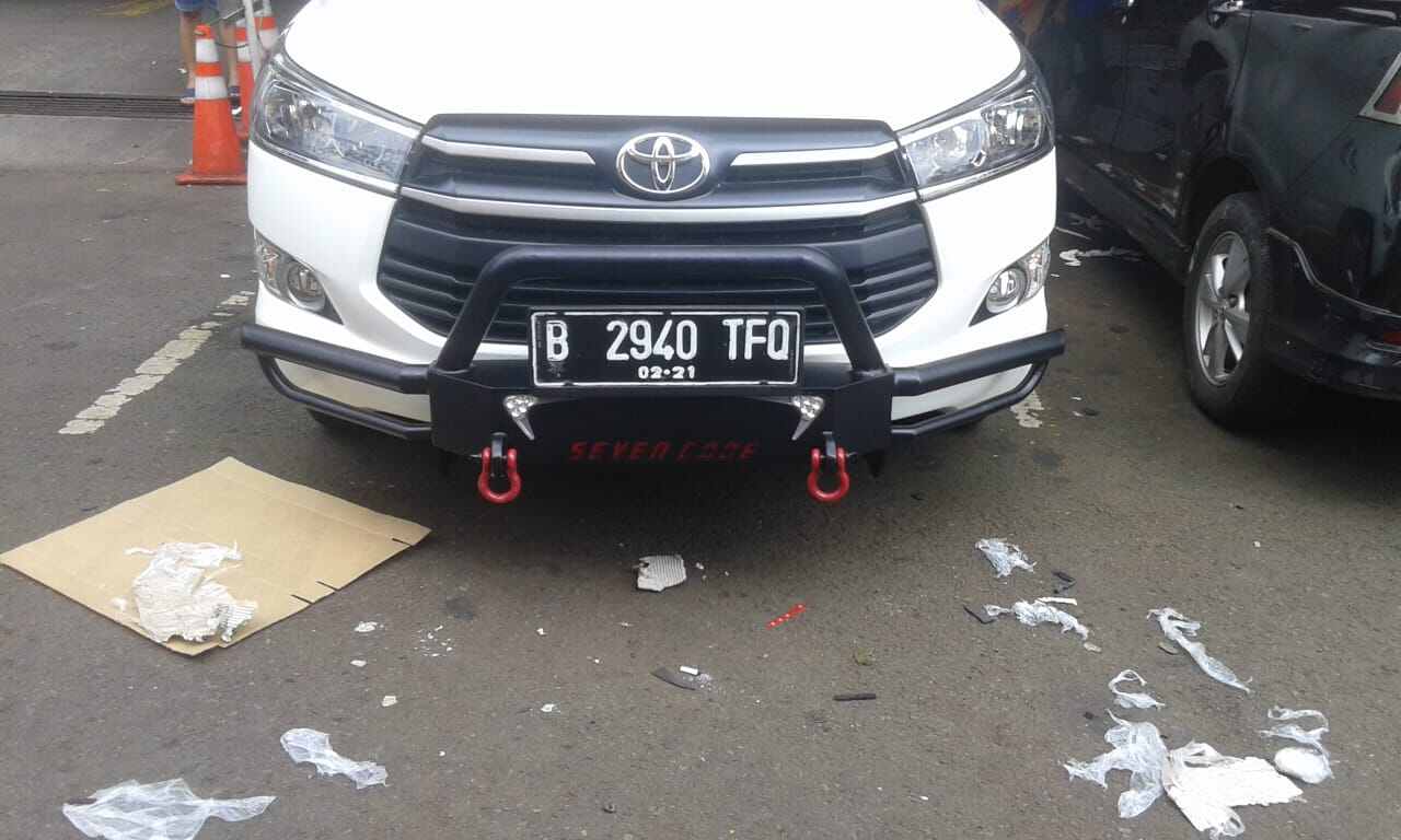 Tanduk Depan Innova All New Reborn Model Overland Besi Bumper Depan All ...