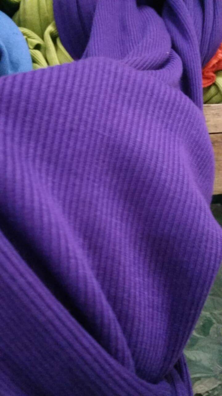 Kain Rib Fleece Bahan Jaket Pinggang Kerah Lengan Per Meter | Lazada ...