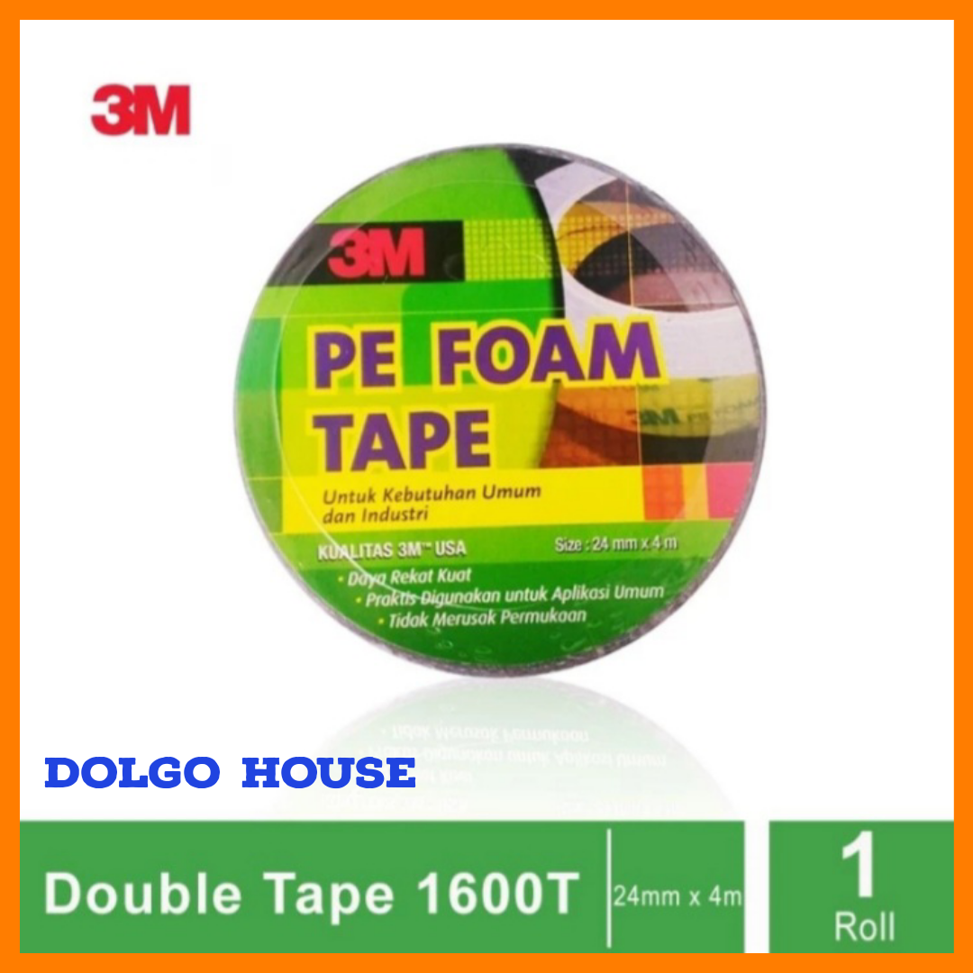 Dobel Tip PE Foam 3M Double Tape Original 3m 24 mm | Lazada Indonesia