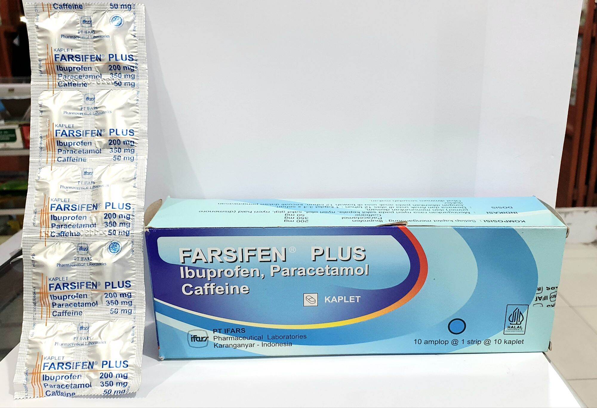 Farsifen Plus bundle isi 2 strip x 10 kaplet | Lazada Indonesia