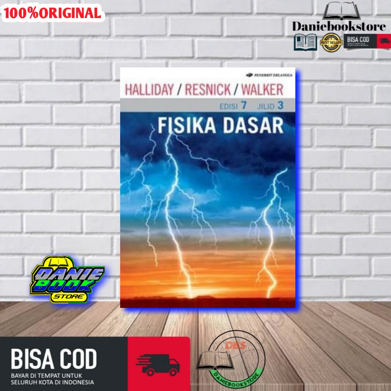 ORIGINAL FISIKA DASAR HOLLIDAY EDISI 7 JILID 3 PENERBIT ERLANGGA ORIGINAL . BUKU BARU | Lazada ...