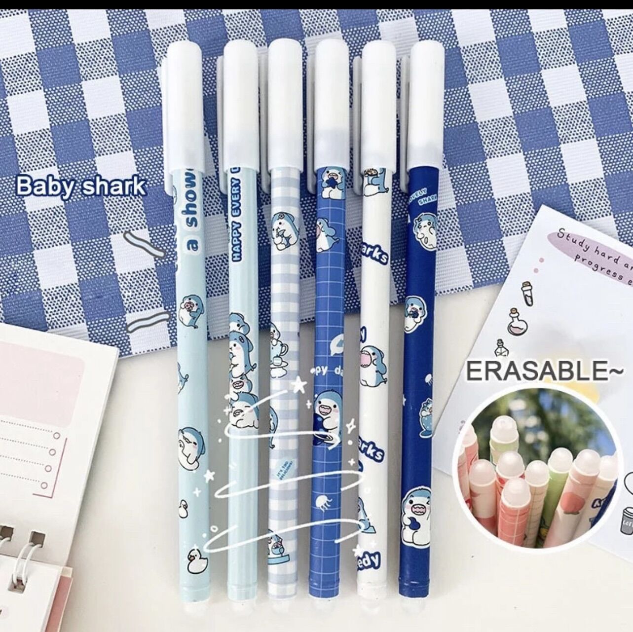 Pulpen Gel Pena Bisa Hapus Bolpoin Erasable Pen Estetik Anak Sekolah ...