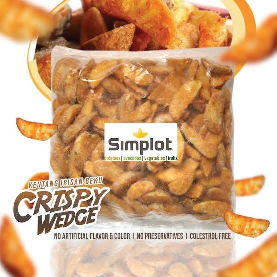 kentang crispy wedges simplot 1kg | Lazada Indonesia