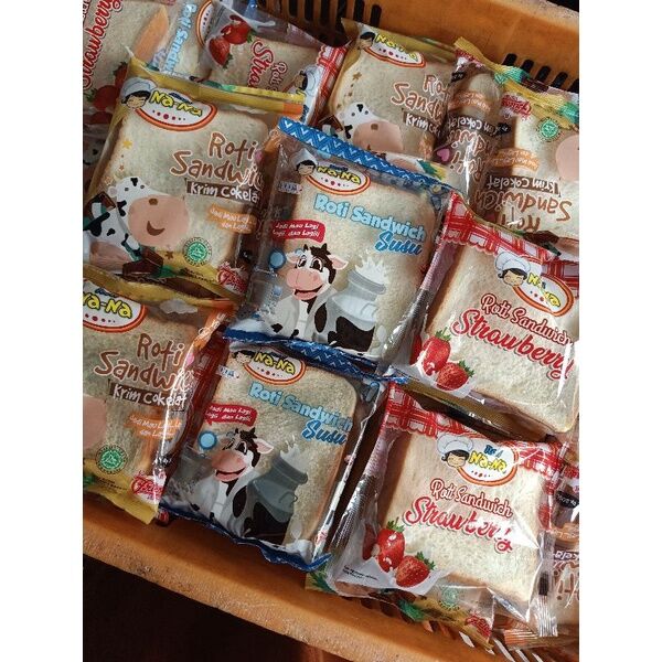 Roti sandwich nana 4 rasa | Lazada Indonesia