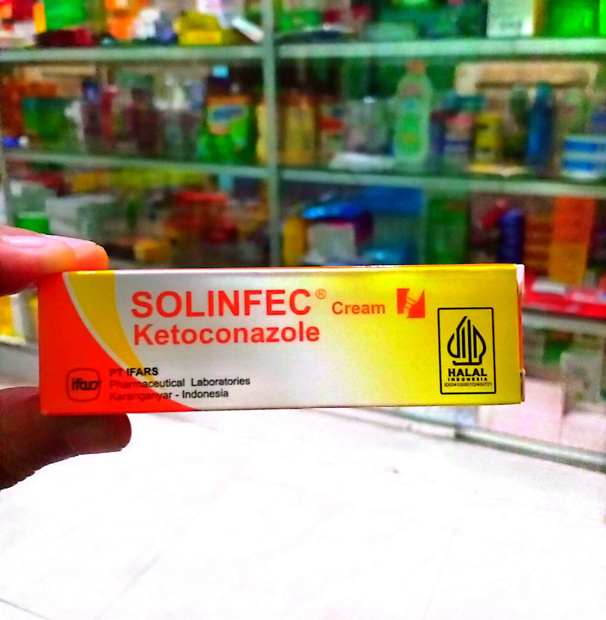 SOLINFEC ® CREAM 5g (infeksi jamur pada kulit, seperti kutu air, panu ...