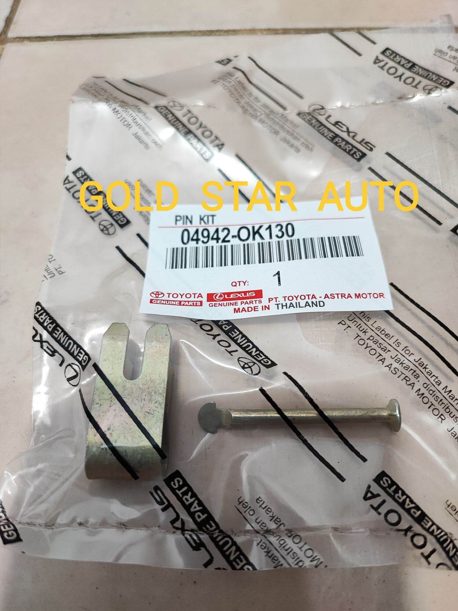PIN KIT PAKU KAMPAS REM TOYOTA HILUX 04942-OK130 | Lazada Indonesia