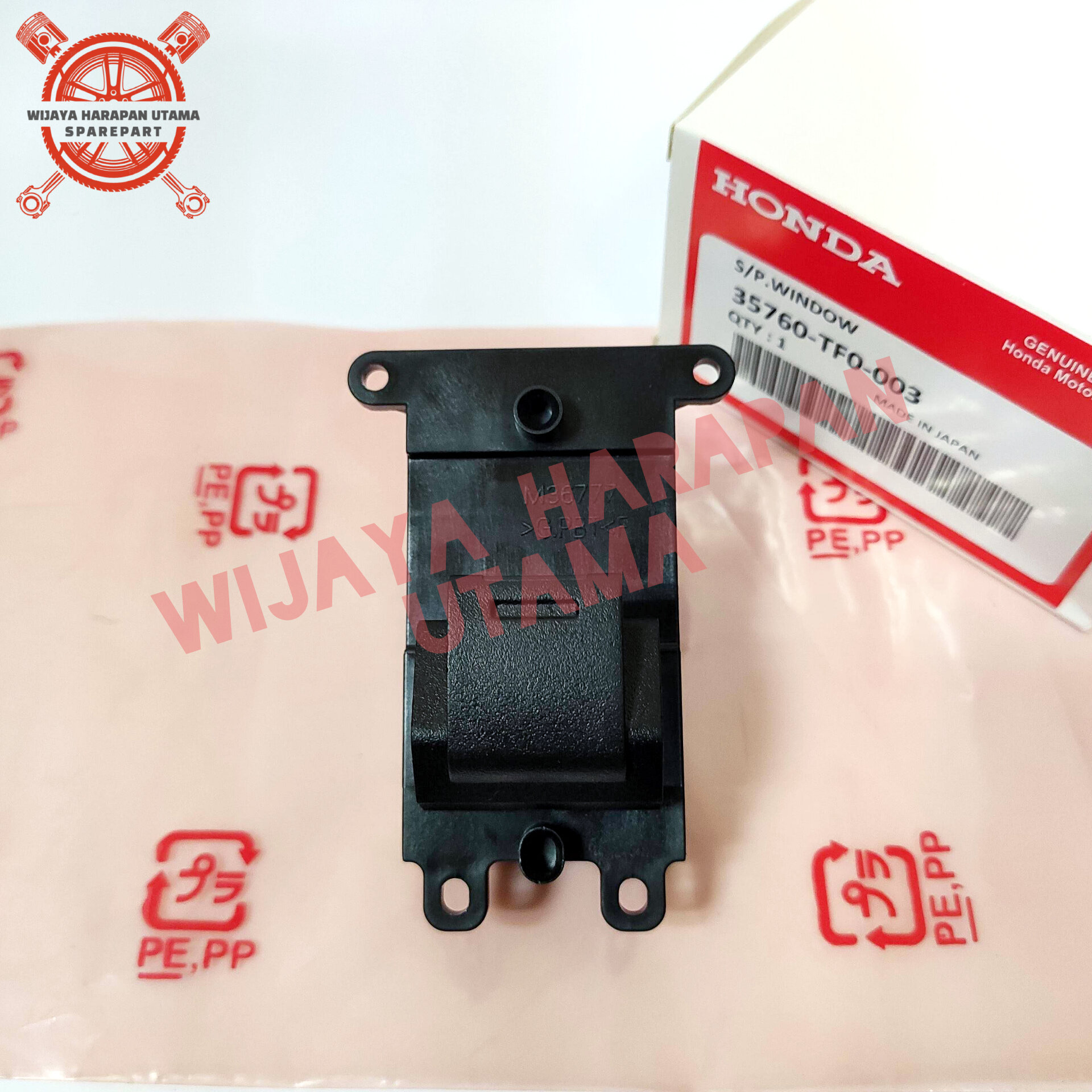 Switch Single Power Window Anak Saklar Jazz RS Mobilio Brio Freed City ...