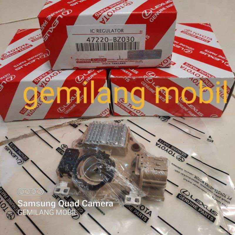 IC REGULATOR DINAMO CAS AMPERE AMPER ALTERNATOR ASSY TOYOTA SIGRA ...