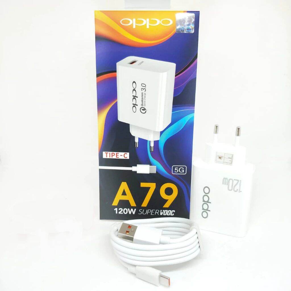 MM - Charger Oppo A79 5G 120W Travel Charger Fast Charging / Casan Hp ...