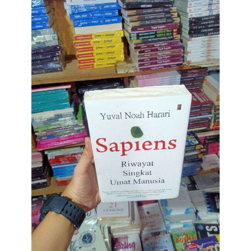 buku novel sapiens - riwayat singkat manusia - yuval noah harari | Lazada Indonesia