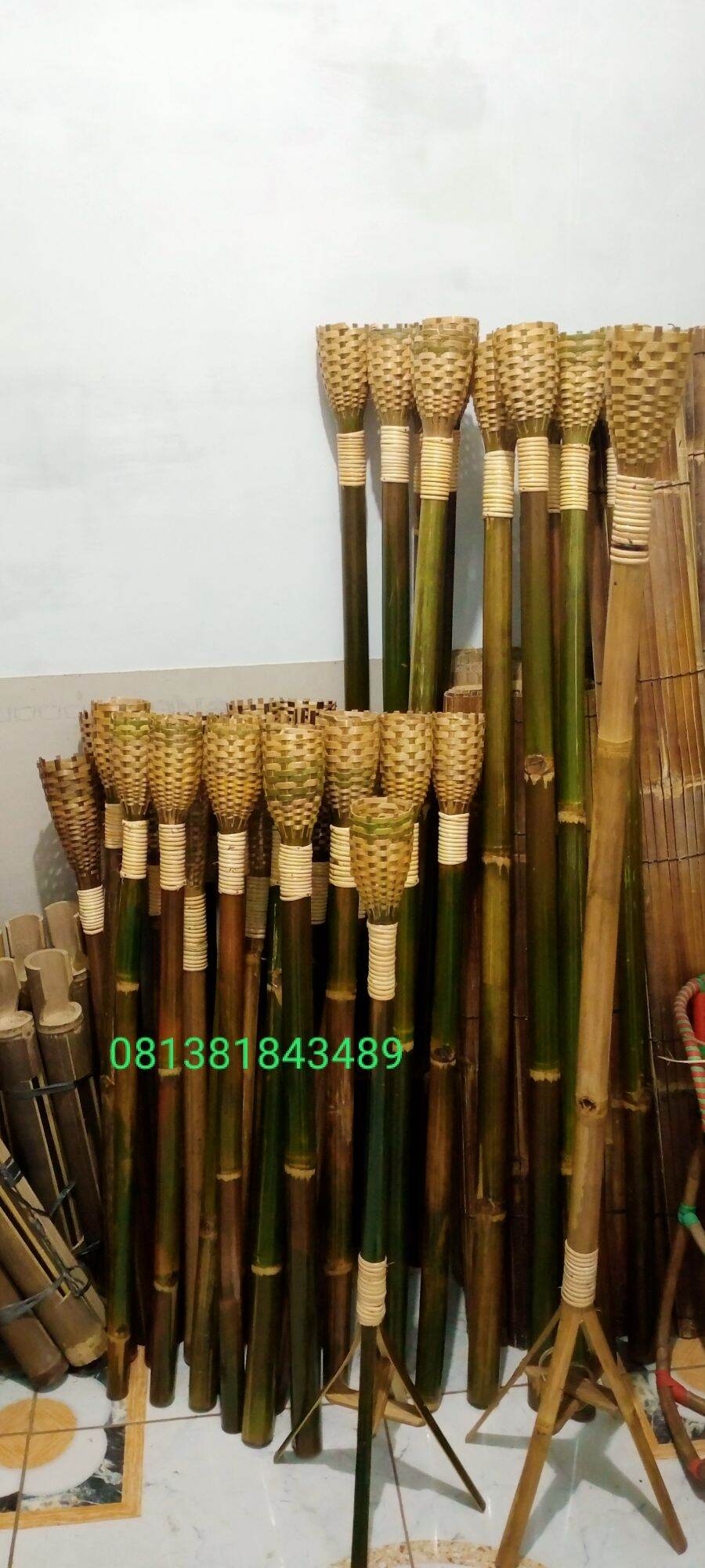obor hiasan ~ obor bambu tradisional | Lazada Indonesia