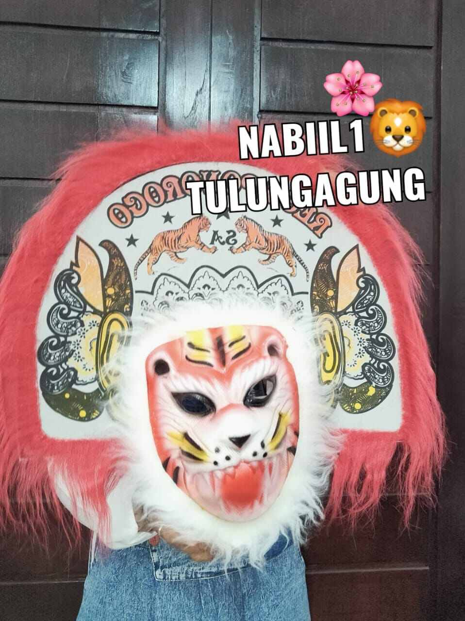 topeng karakter hewan macan harimau singa | Lazada Indonesia