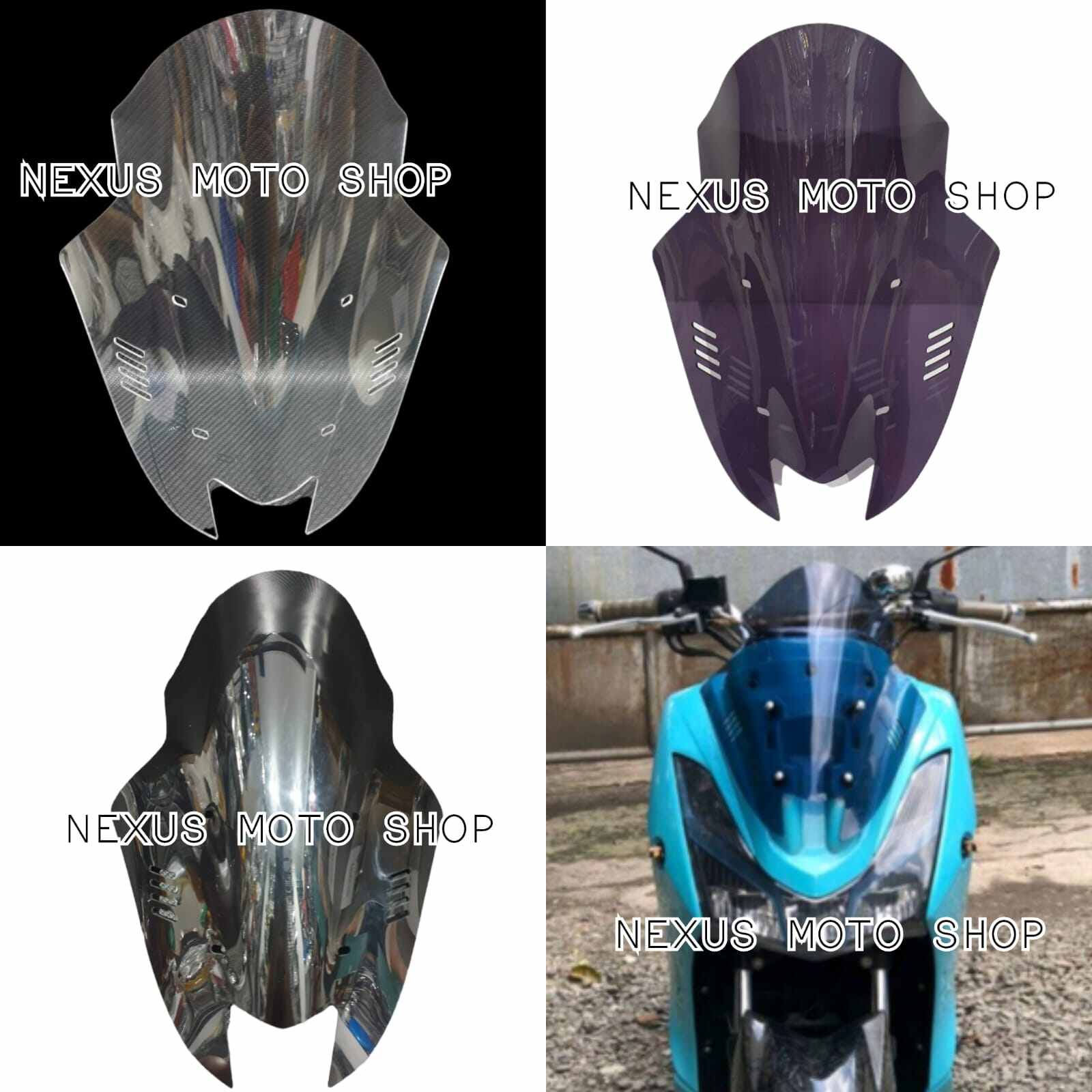 windshield lexi windshield TDR sirip lexi visor tdr jenong lexi ...