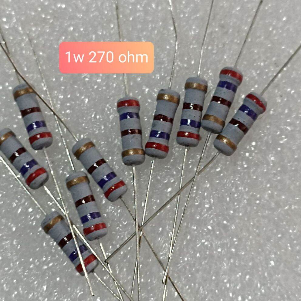 10BUAH RESISTOR 1WATT 270 OHM 1W 270 OHN 1 WATT 270 OHM | Lazada Indonesia