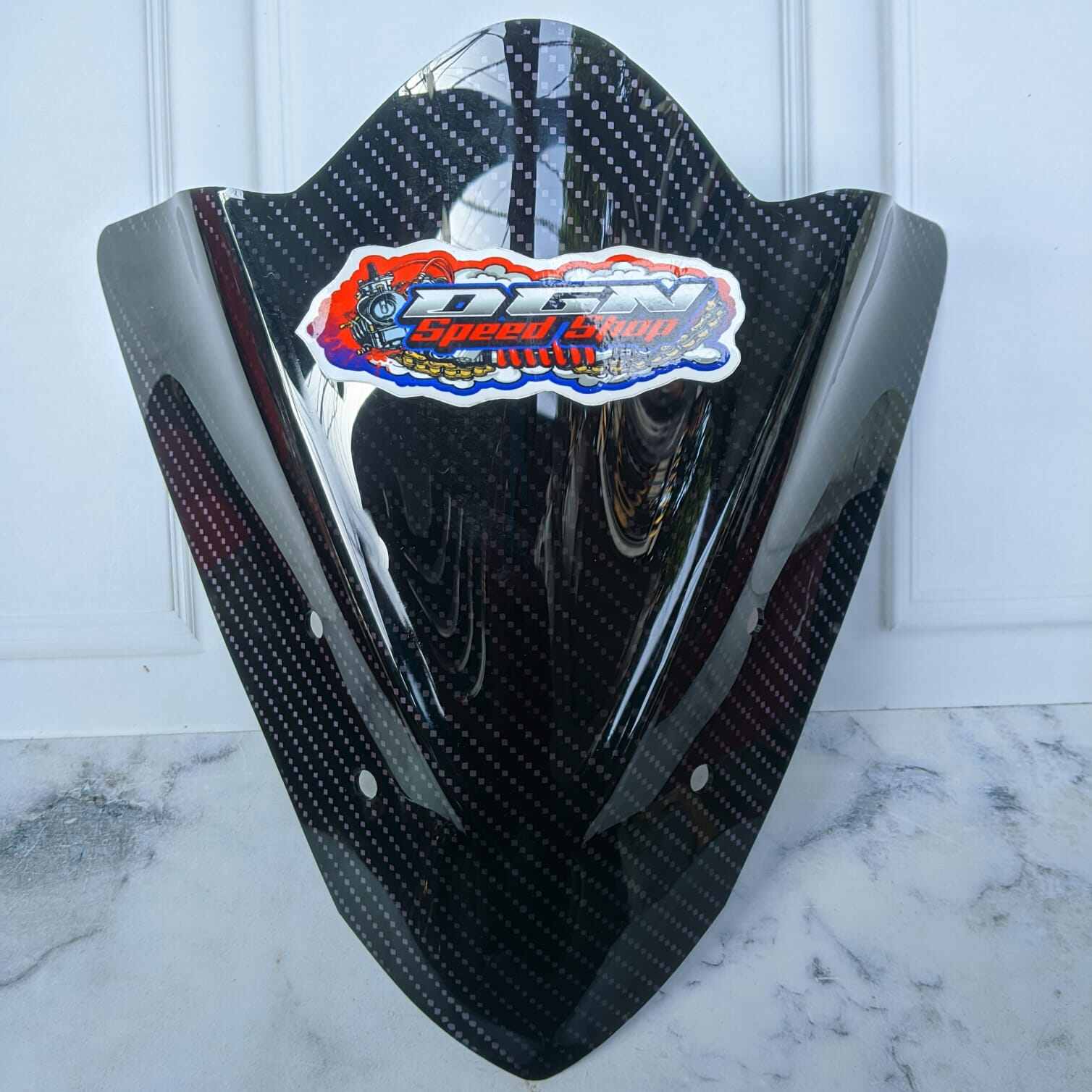 VISOR/WINDSHIELD YAMAHA VIXION R 155 VVA MODEL BLACK SERIES PLUS BAUT ...