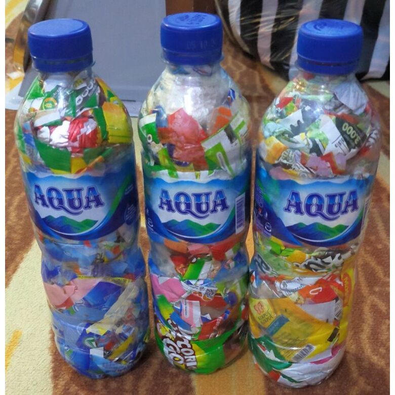 ecobrick botol 600 ml isi di jamin padat | Lazada Indonesia