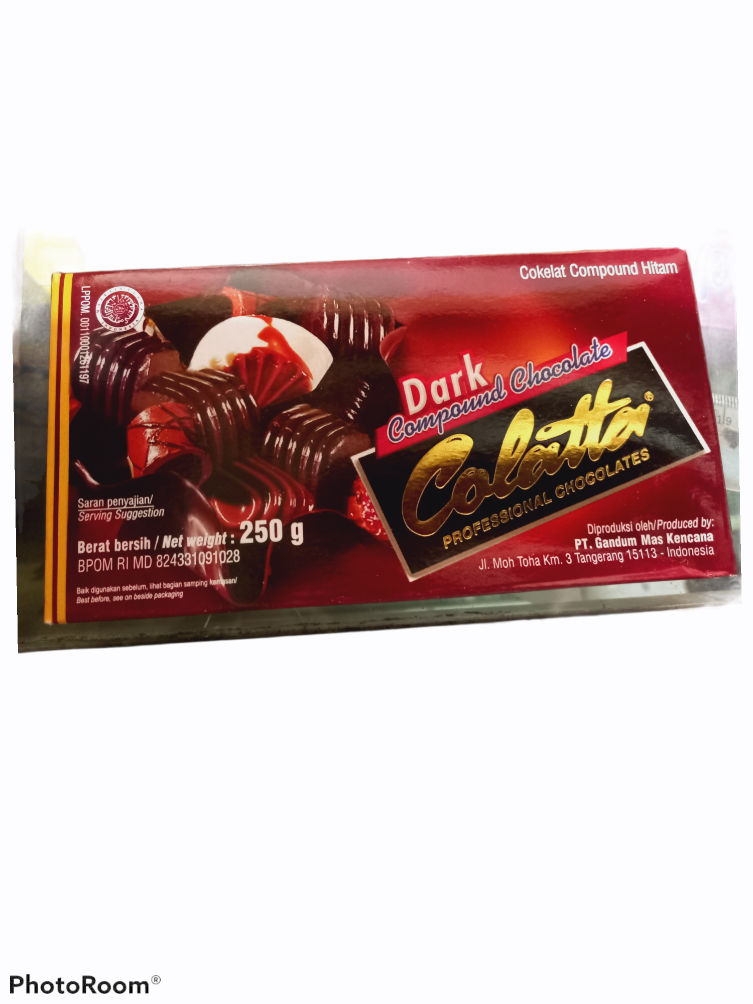 Coklat batang Colatta DCC Coklat Compound Hitam 250gr | Lazada Indonesia