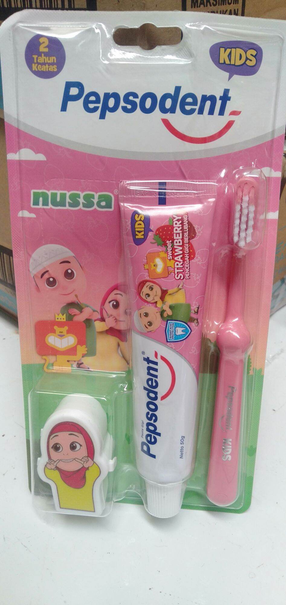 Pepsodent Kids Pasta gigi+Sikat gigi + Hadiah | Lazada Indonesia