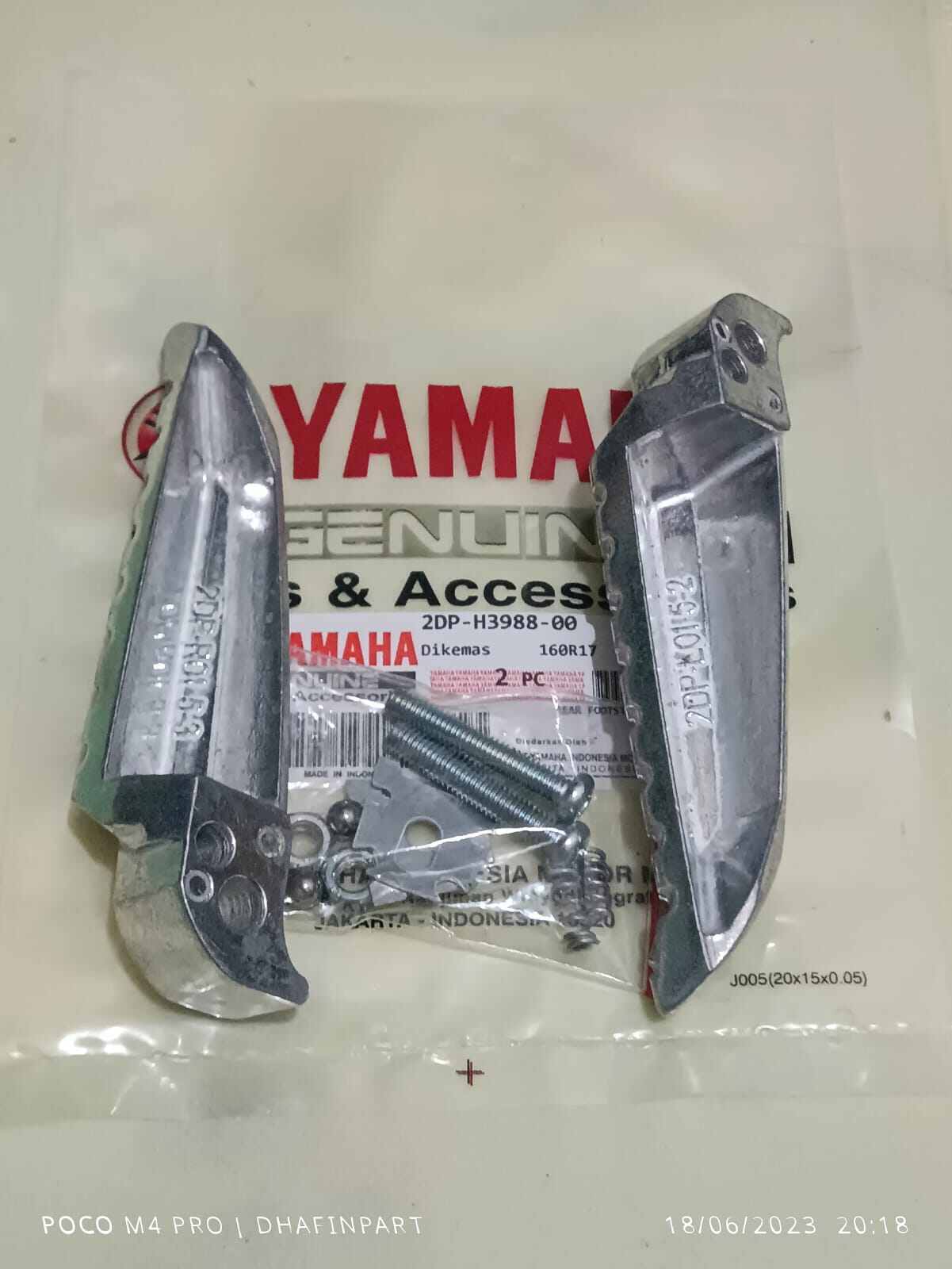 STEP step belakang Yamaha nmax kiri kanan 1 set | Lazada Indonesia