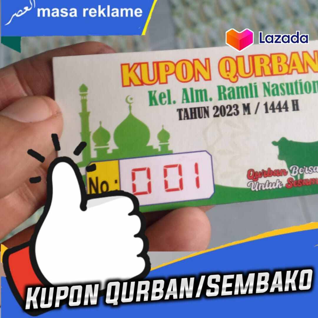 Kupon Qurban/Sembako, Dll. custom | Lazada Indonesia