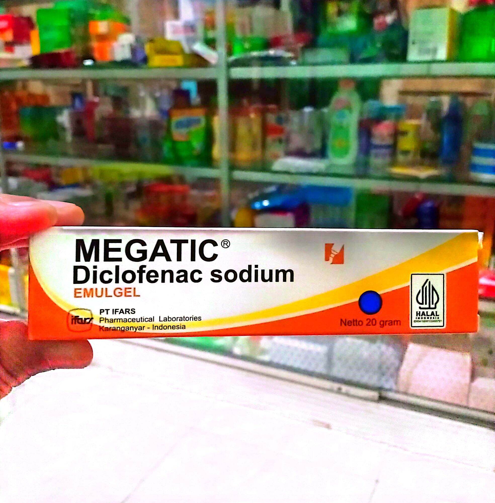 MEGATIC ® EMULGEL (mengurangi nyeri sendi, otot, persendian,) | Lazada ...