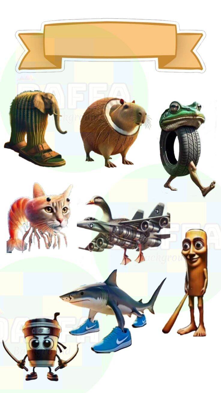 Topper Ulang Tahun Anomali Tung Tung Sahur | Lazada Indonesia