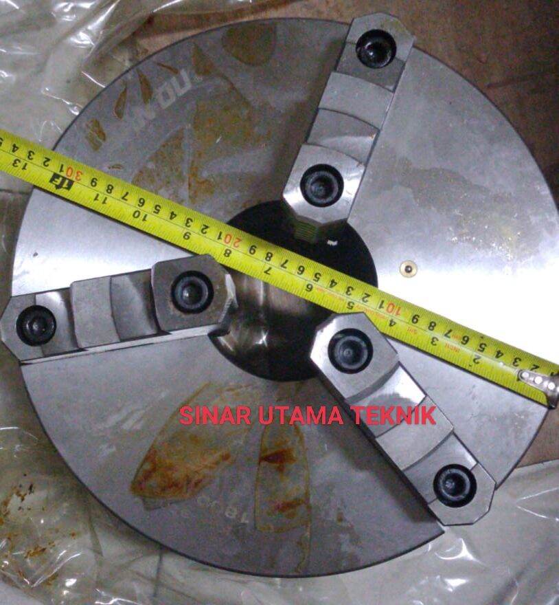 CHUCK BUBUT 13 INCH (320) K11-320 CEKAM BUBUT KEPALA MESIN BUBUT CLAW ...