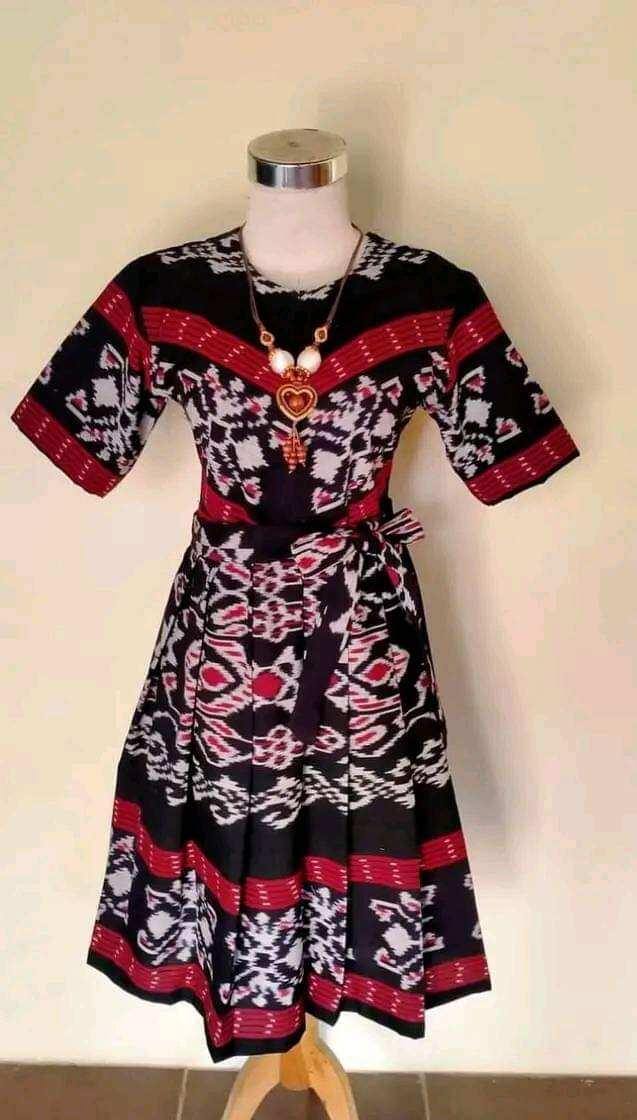 dres tenun motif rote | Lazada Indonesia