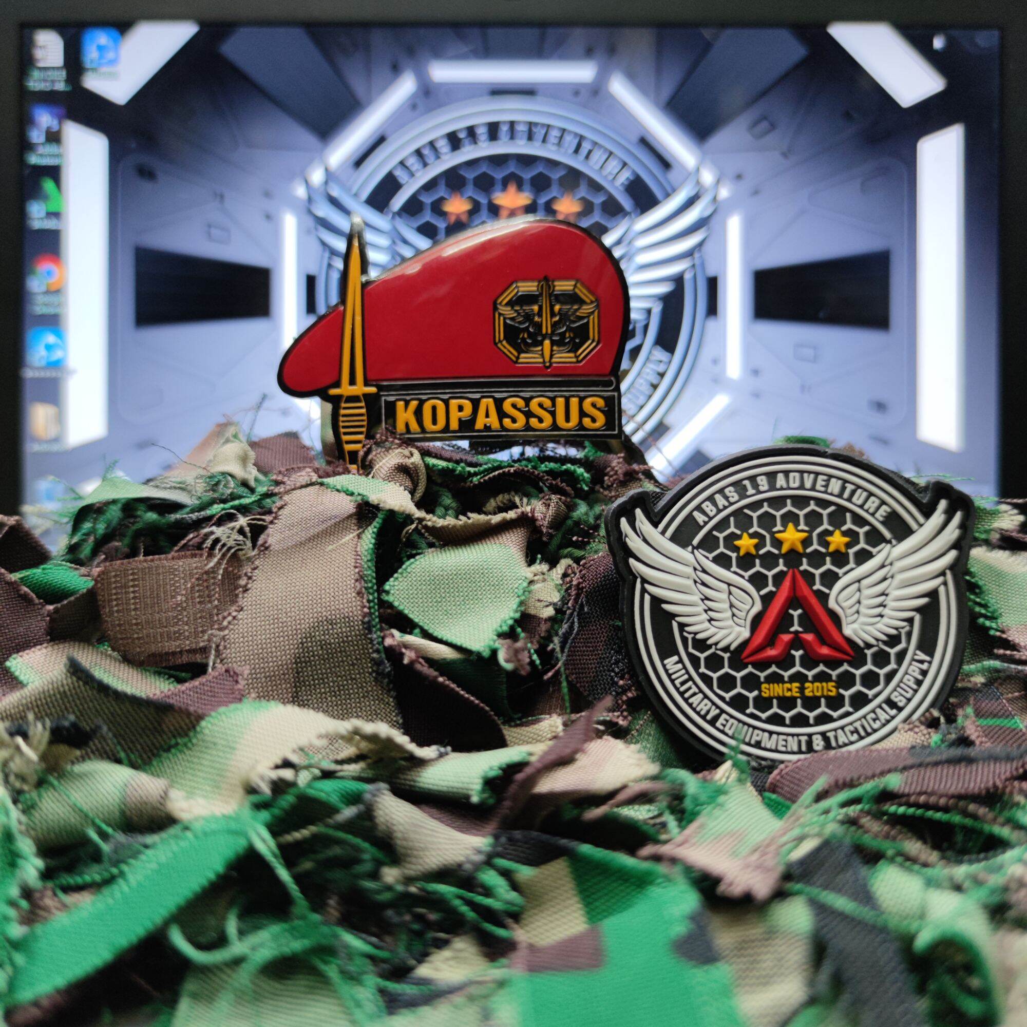 Sticker EMBOSS BARET KOPASSUS | Lazada Indonesia