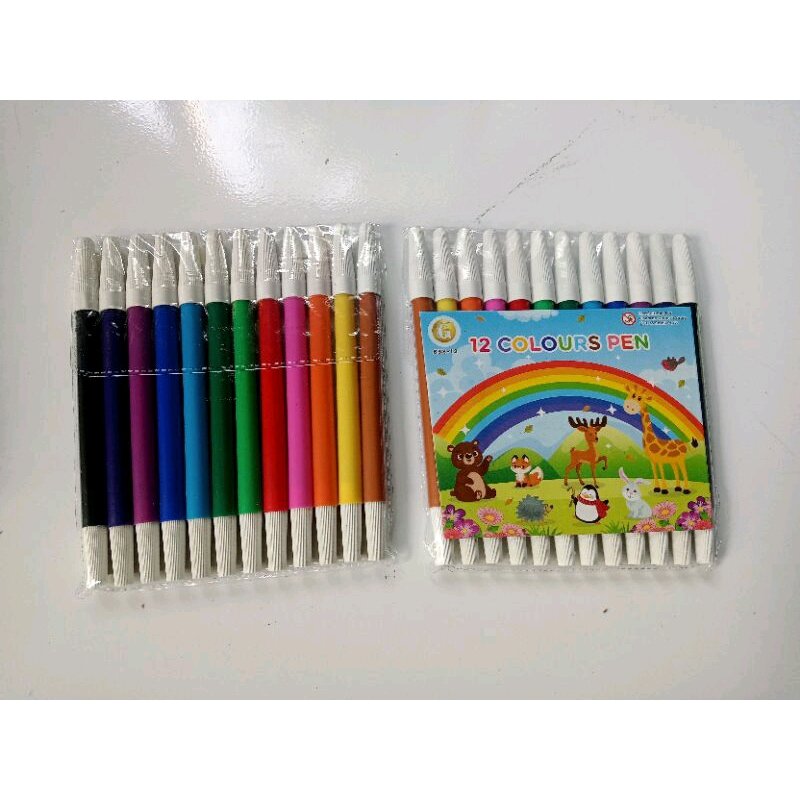 spidol warna 1 pak isi 12 pcs | Lazada Indonesia
