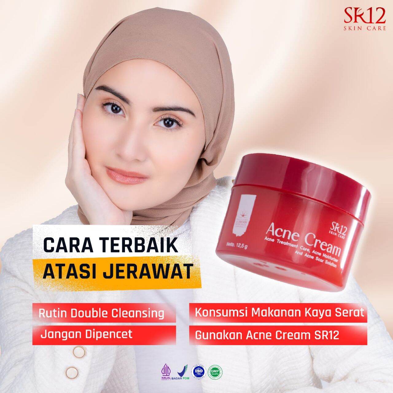 Acne Cream SR12 | Lazada Indonesia