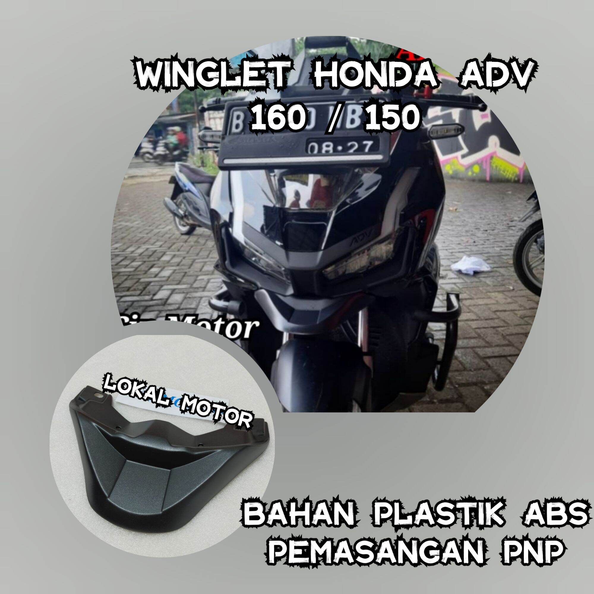 winglet Aerodinamis motor honda ADV 160 ADV 150 | Lazada Indonesia